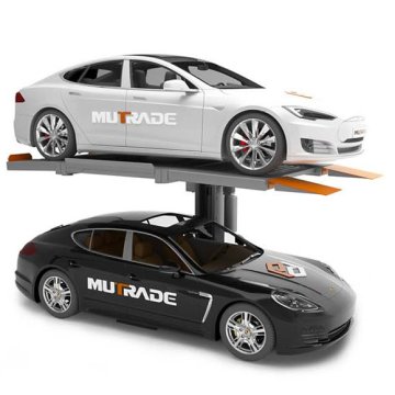 Single Post Parking Lift_Vertical Parking_Car lift for garage storage