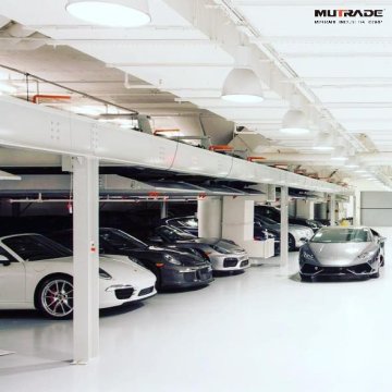 Parking with "brain" or an automated control system for robotic parking